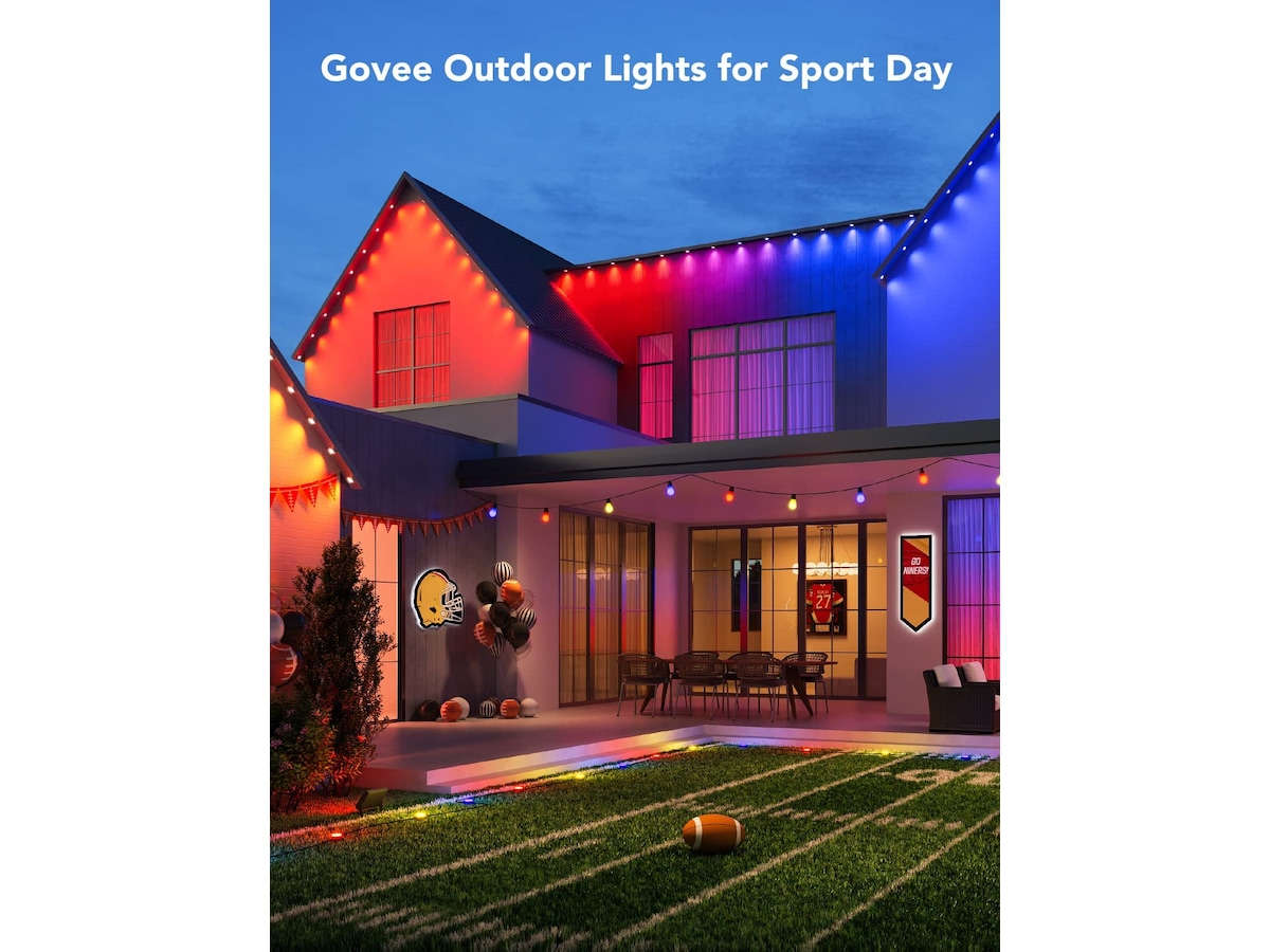 Govee Permanent Utendørs Lys 30m | KomplettBedrift.no