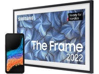 Samsung 32" The Frame LS03B FHD TV (2022) + Galaxy XCover 6 Pro ...