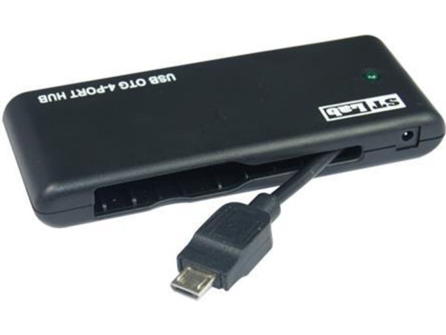 ST Lab USB 2.0 Mini Hub 4Port | KomplettBedrift.no