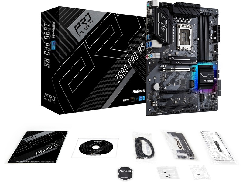 ASRock Z690 Pro RS Hovedkort - KomplettBedrift.no