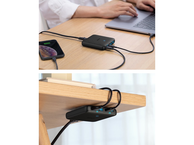Anker USBC Fast charge 65W 4port 3.0 -B-Grade | KomplettBedrift.no