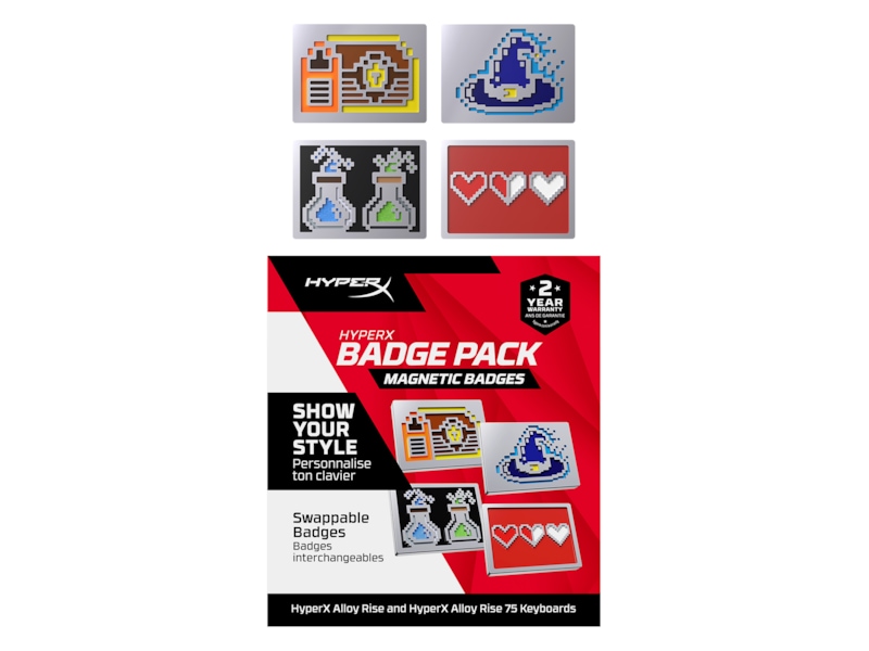 HyperX 8 Bit Series Magnetic Badge | KomplettBedrift.no