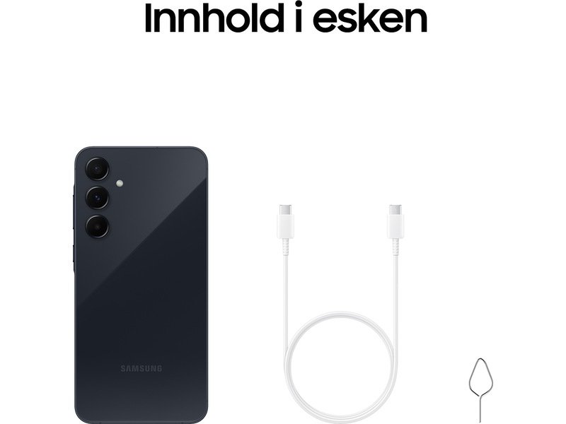 Samsung Galaxy A55 5G 256GB (awesome navy) - KomplettBedrift.no