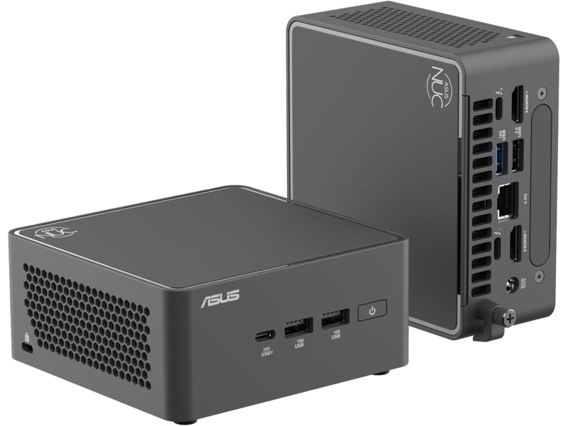 ASUS NUC 15 PRO Tall C3 100U - Barebone (m Hovedkort) | KomplettBedrift.no