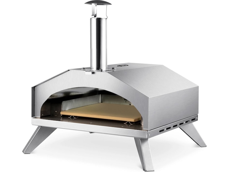 Austin and Barbeque AABQ 12" Gassdrevet pizzaovn (rustfritt stål ...