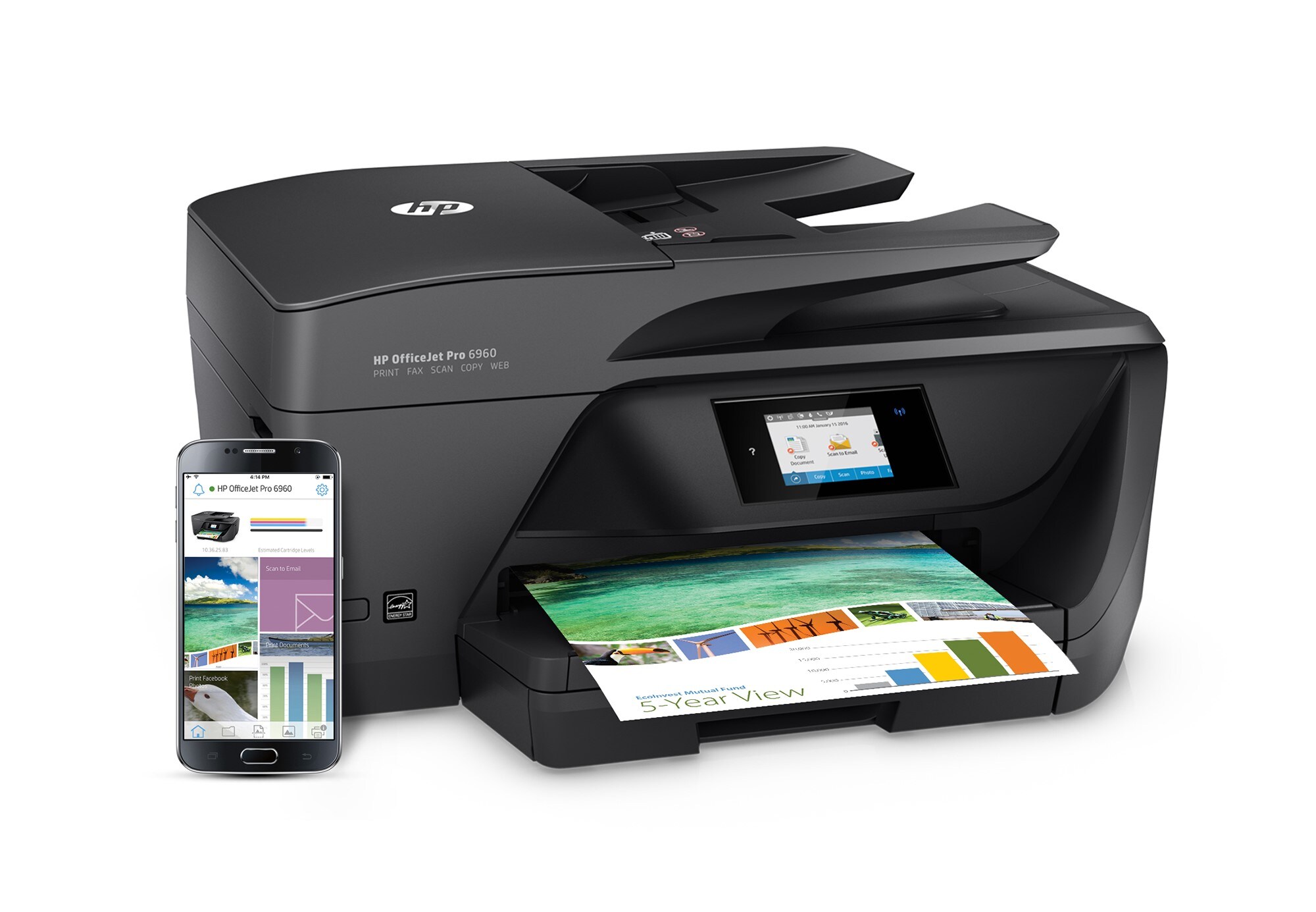 HP skriver OfficeJet 6950 - KomplettBedrift.no