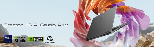 MSI Creator 16 AI Studio 16" UHD+ | KomplettBedrift.no